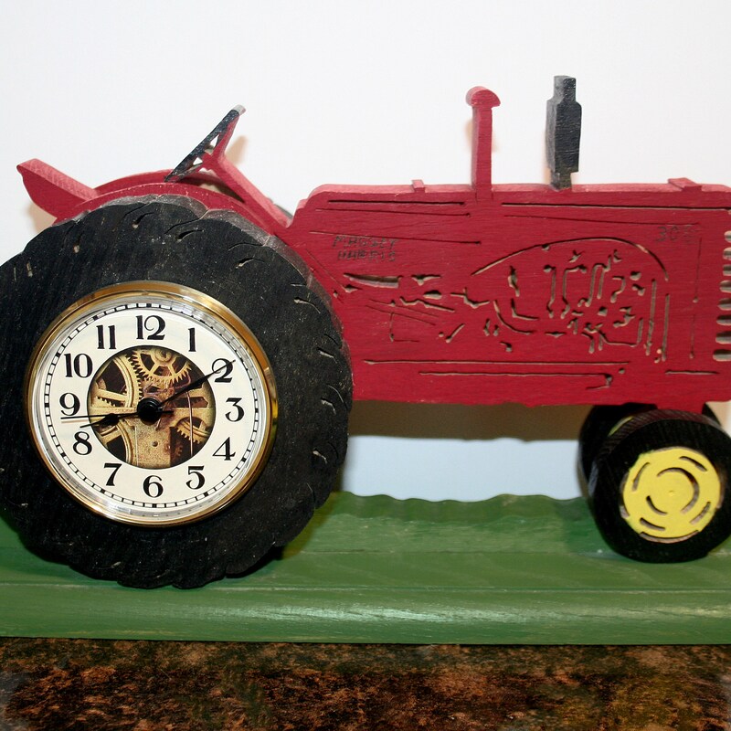 John Deere Clock - Etsy