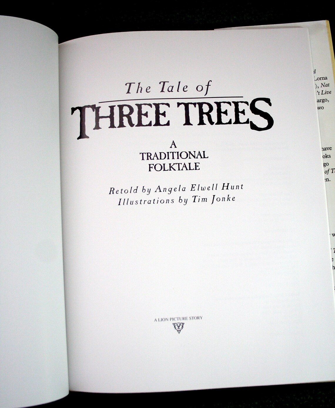 The Tale Of Three Trees Angela Elwell Hunt American - Etsy