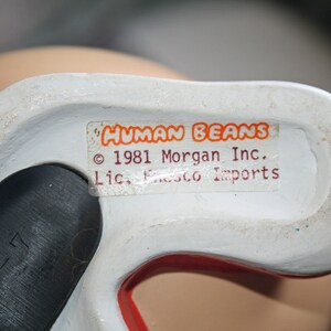 Human Bean Bank, Bowler Money Bank, Bean Shaped, Vintage Collectible ...