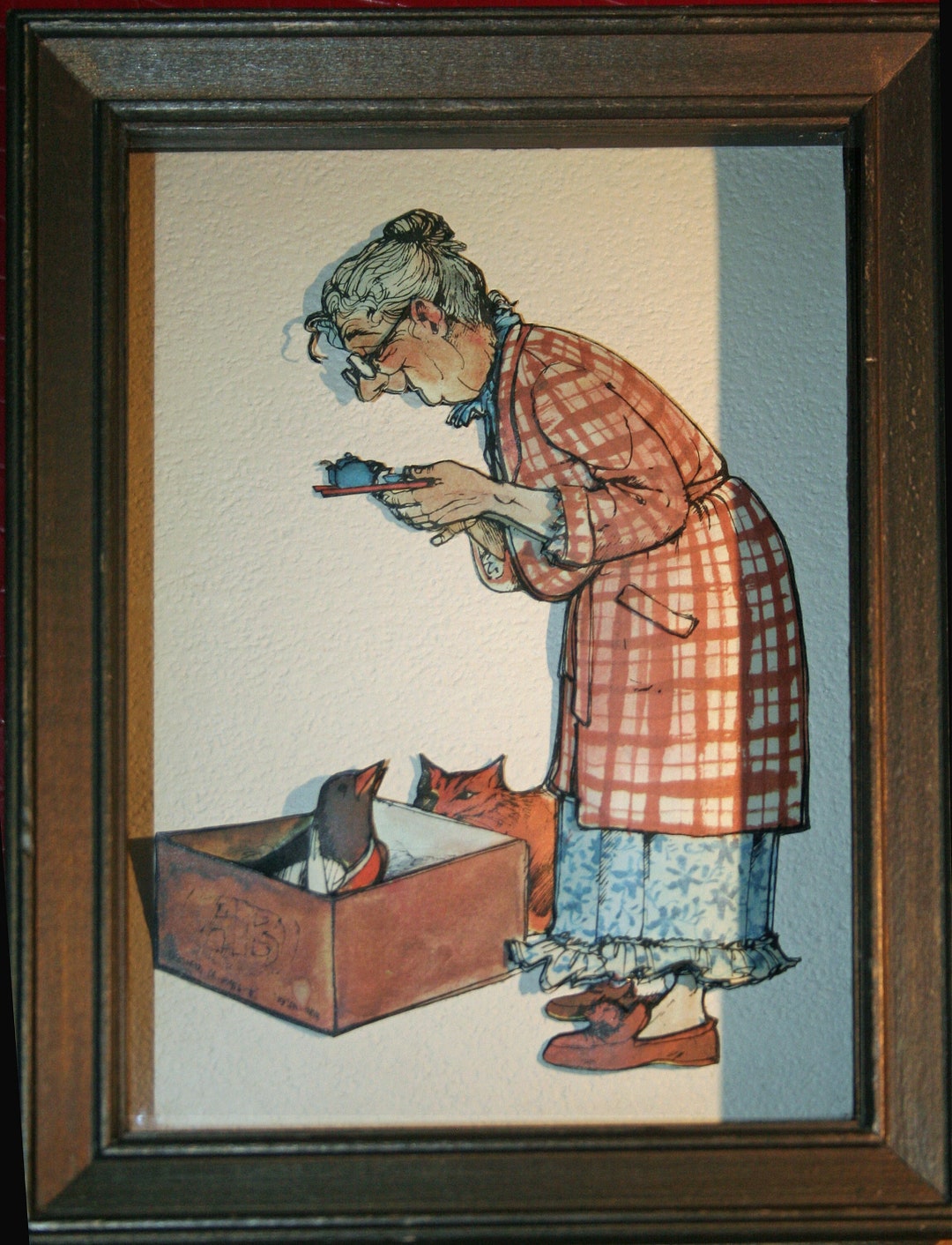 3D Paper Art, Shadow Box, Diorama Scene 3D, Cut Paper, Retro 1970s, Box ...