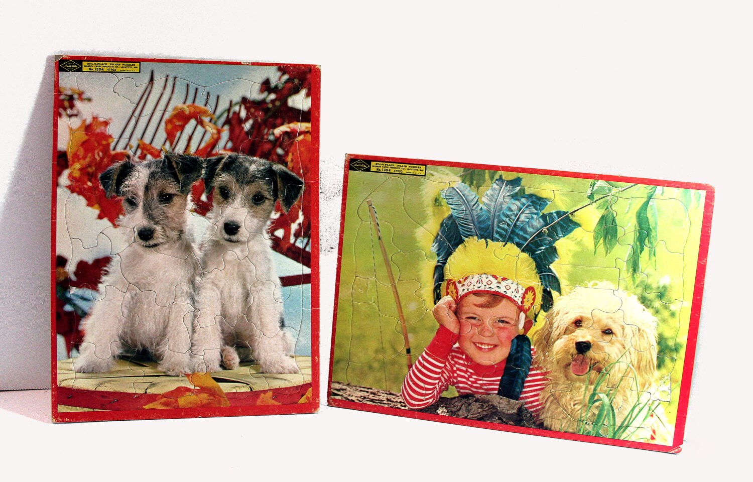 Picture Puzzles Frame Tray Puzzles Vintage 1960's Toys - Etsy