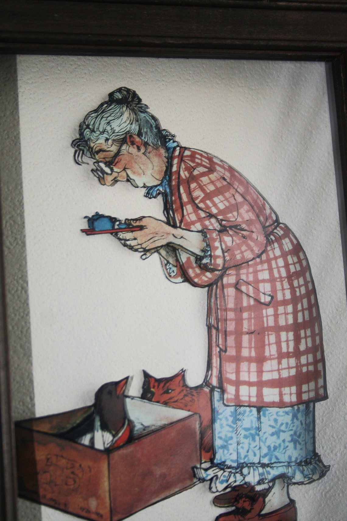 3D Paper Art Shadow Box Diorama Scene 3D Cut Paper Retro | Etsy