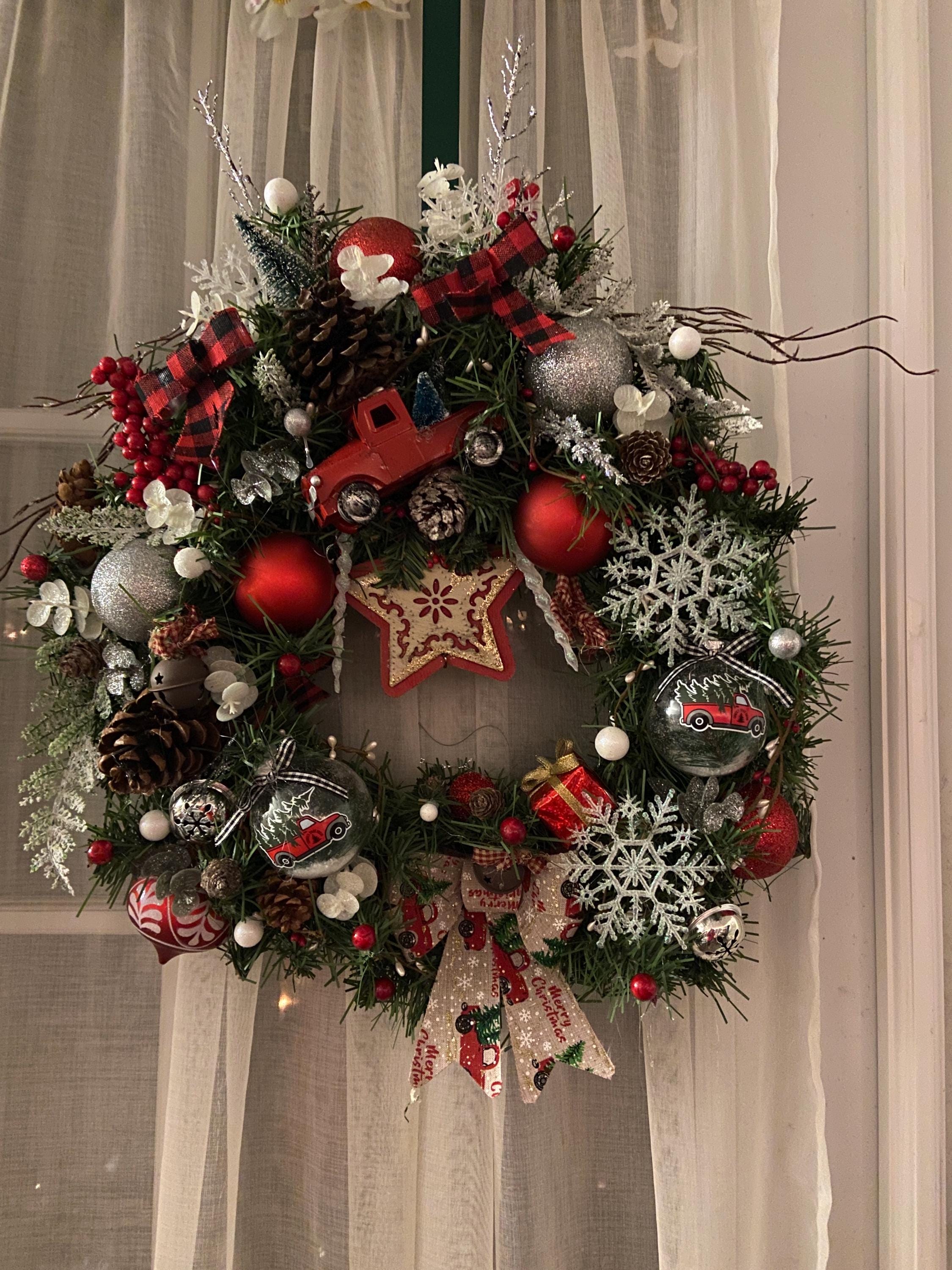 Christmas Wreaths - Etsy