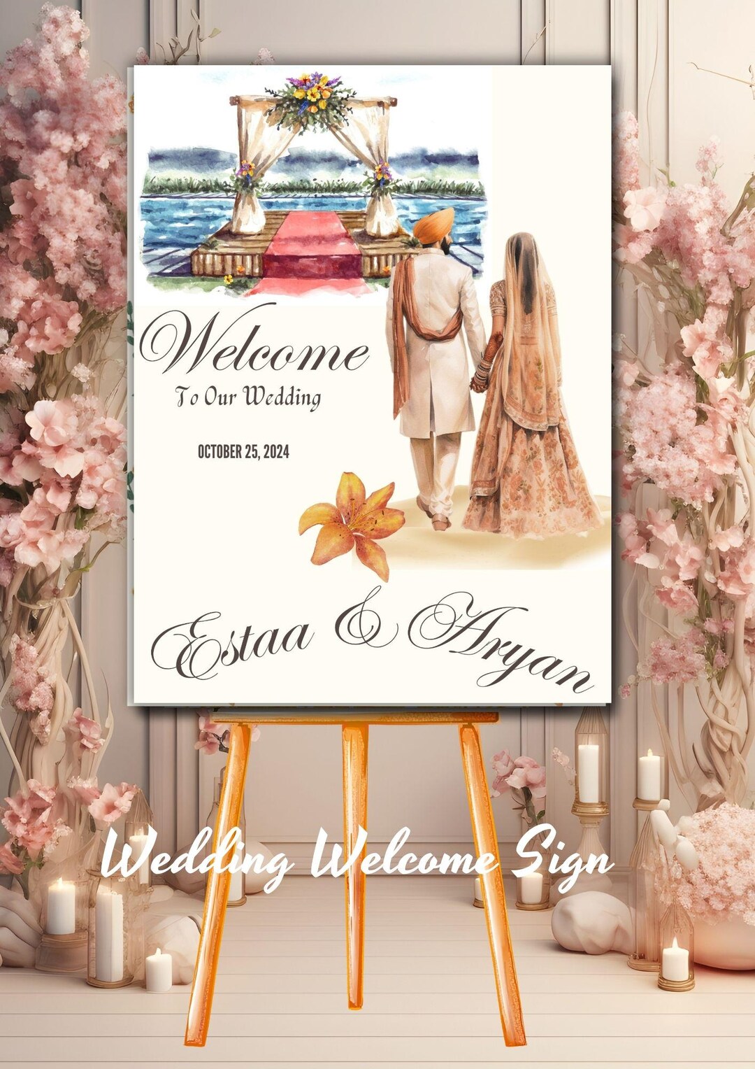 Custom Welcome Wedding Invitation Personalized Wedding Welcome ...