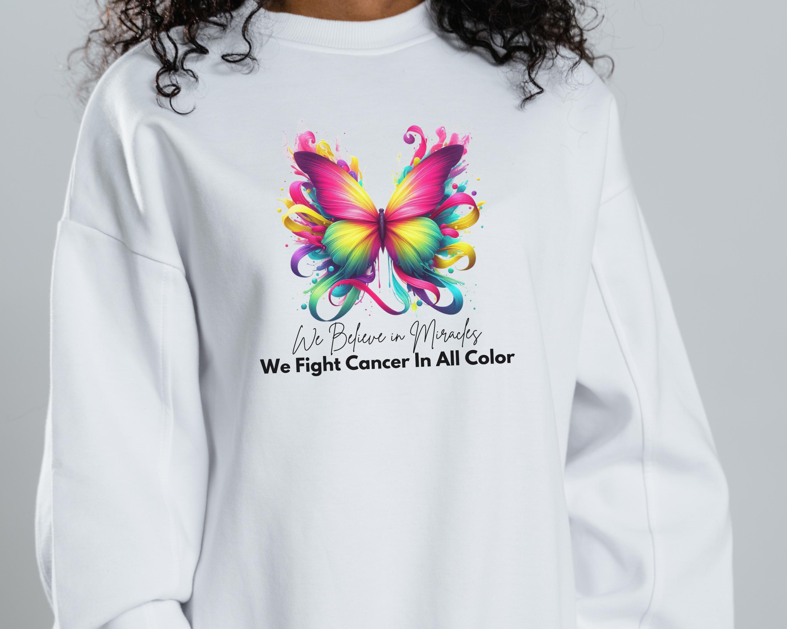 We Fight Cancer in All Colors PNG, Cancer Awareness Png, Sublimation ...