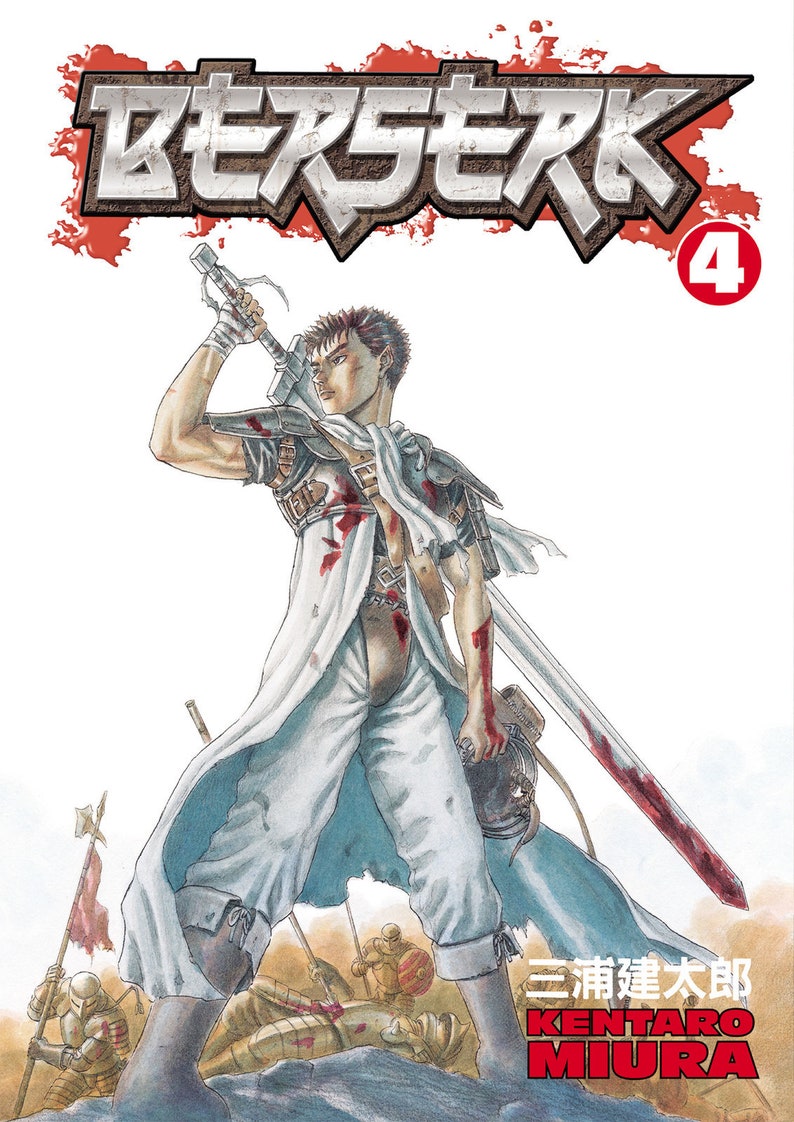 Berserk Manga Volumes 1-18 Complete Collection by Kentaro Miura Epic ...