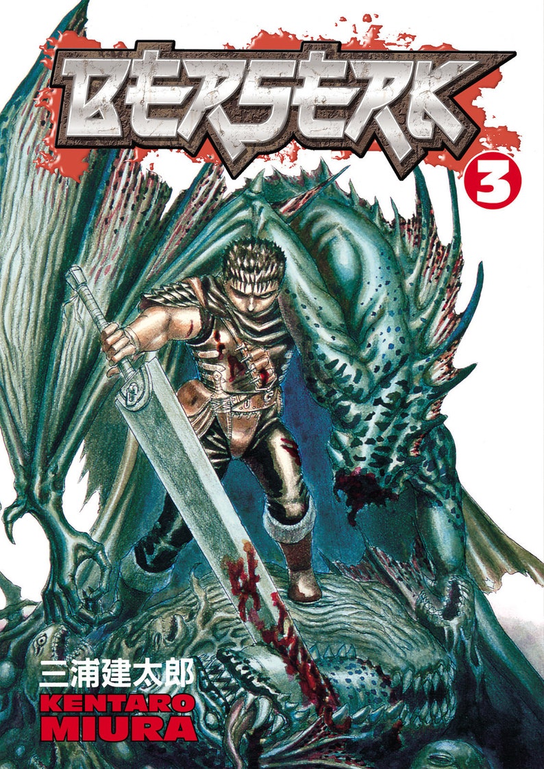 Berserk Manga Volumes 1-18 Complete Collection by Kentaro Miura Epic ...