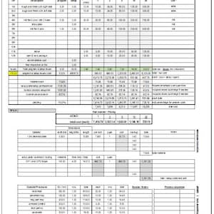 Machining Quote Worksheet – Customizable Spreadsheet by Industry ...
