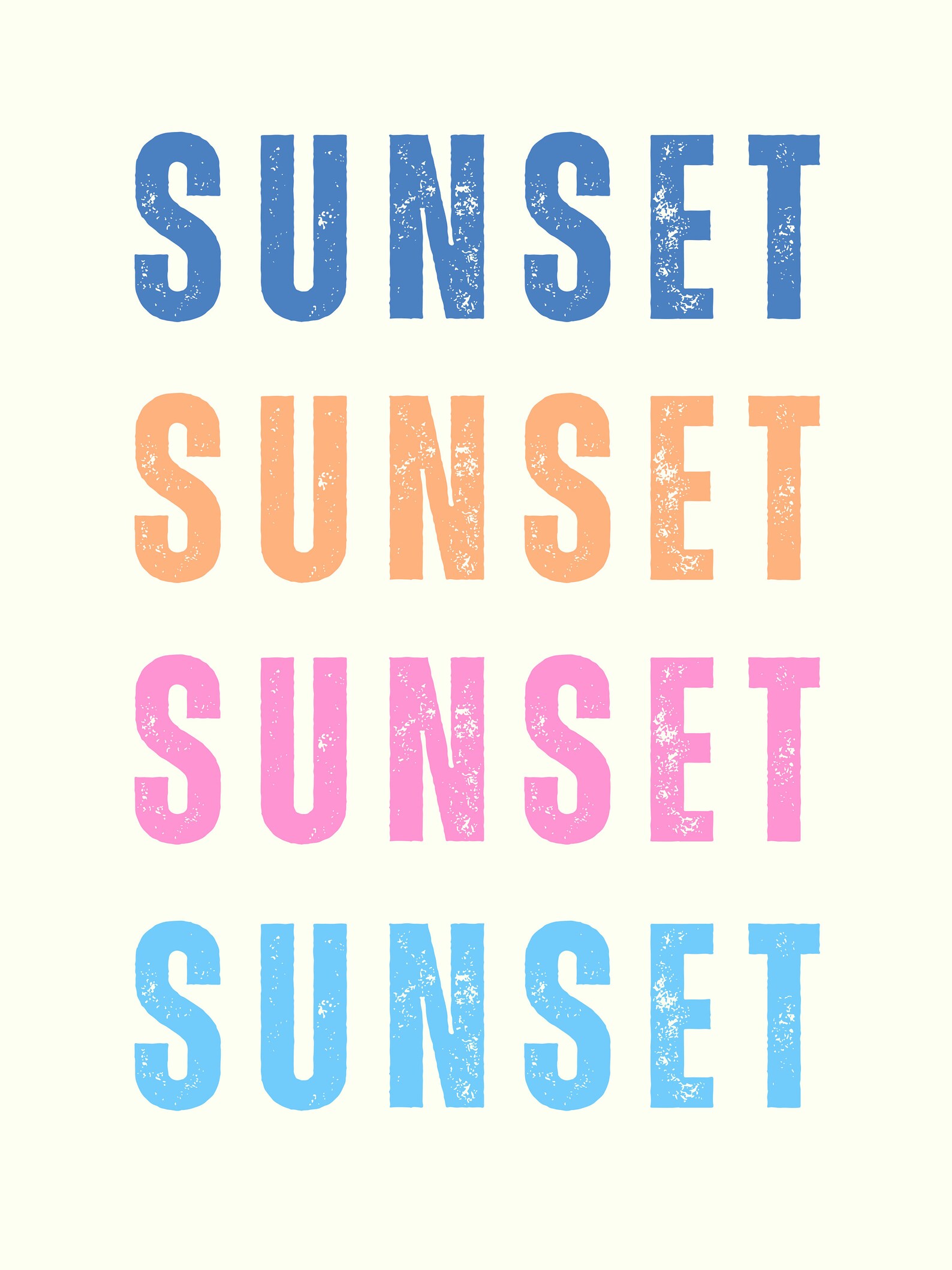 Preppy California Poster Set of 6 - Etsy