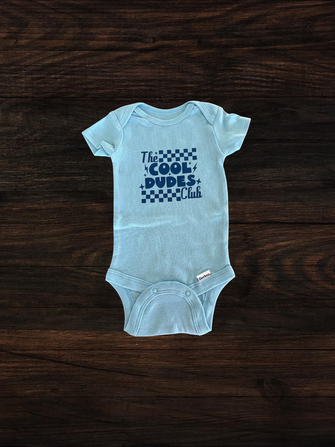 The Cool Dudes Club Baby Onesie – Funny Baby Bodysuit | Cool Baby ...