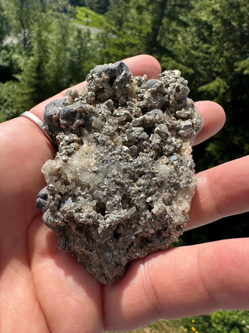 Pyrite ~ Closed Mine 1974 ~ Madem-lakkos Mine, Chalkidiki, Greece ...