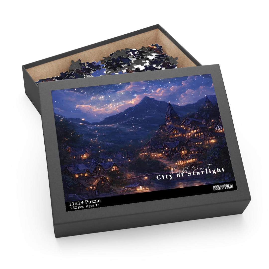 Acotar Puzzle Velaris Jigsaw Puzzle, ACOTAR Merch Fantasy Picture ...