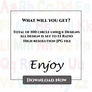 Quilled Circle Clipart: 100 Paper Art Designs (JPG Digital Download - Etsy