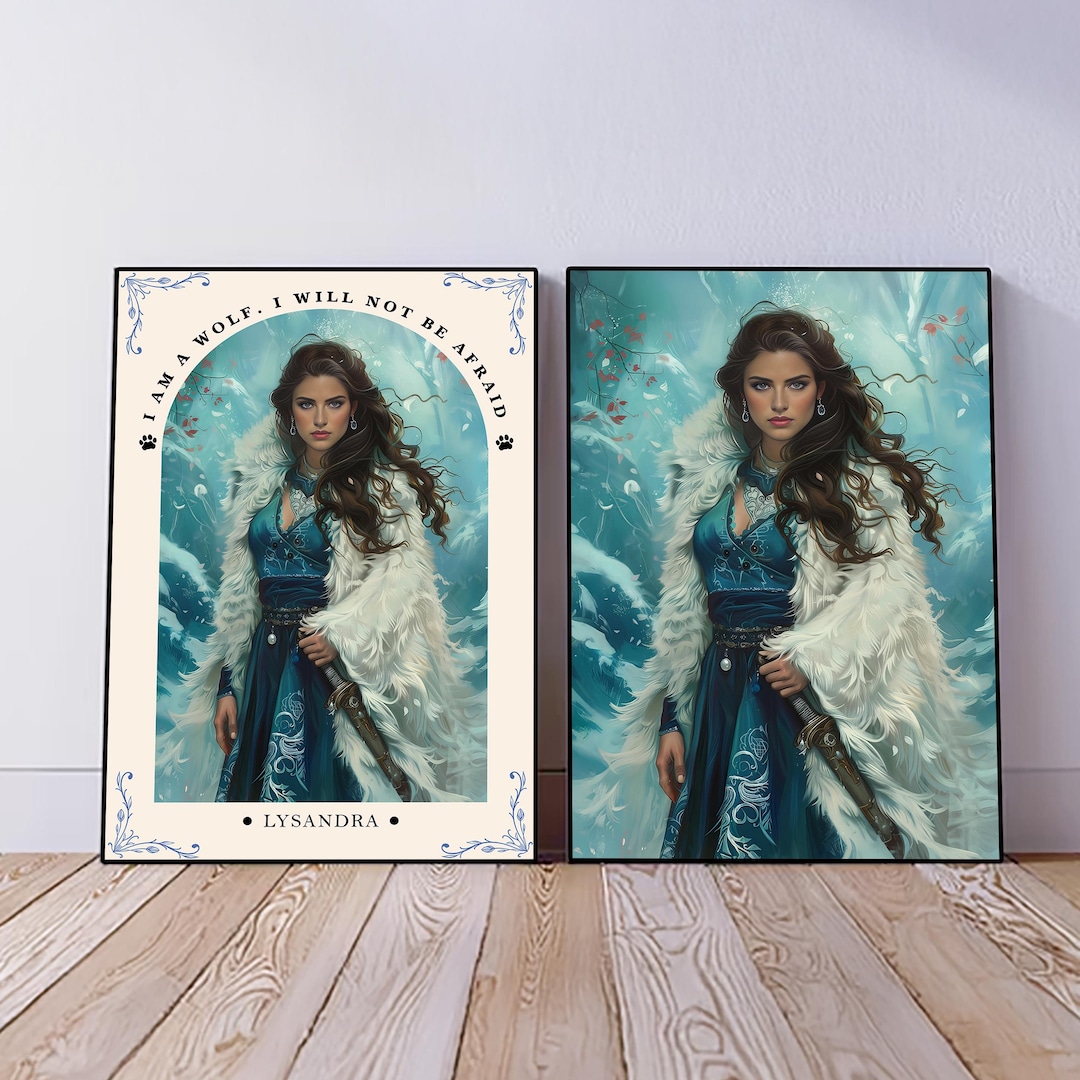 Lysandra Fantasy Art Print: Throne of Glass Decor (digital Download - Etsy