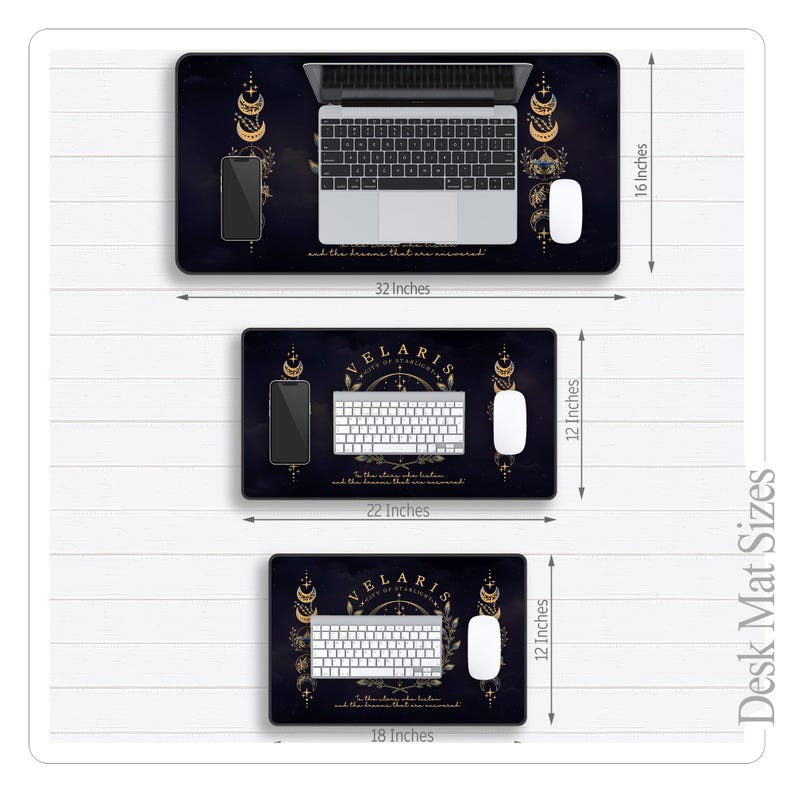 Acotar Velaris Desk Mat: Night Court, Sarah J Maas Book Lover Gift - Etsy