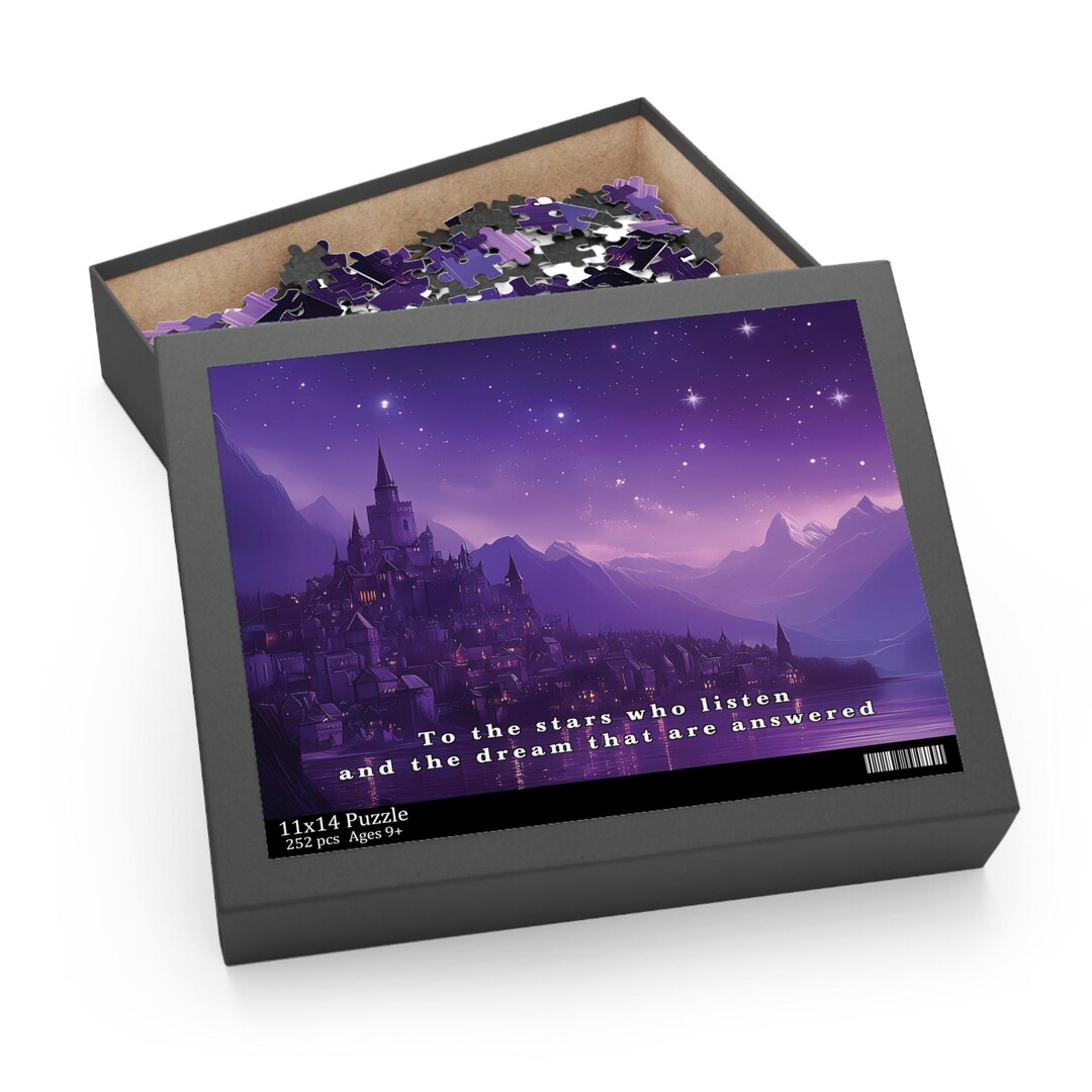 Acotar Puzzle Velaris Jigsaw Puzzle, ACOTAR Merch Fantasy Picture ...