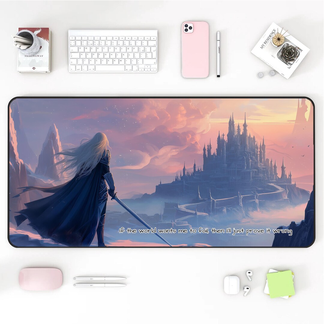 Violet Sorrengail Desk Mat, Bookish Merch, ACOTAR Merch - Fourth Wing ...