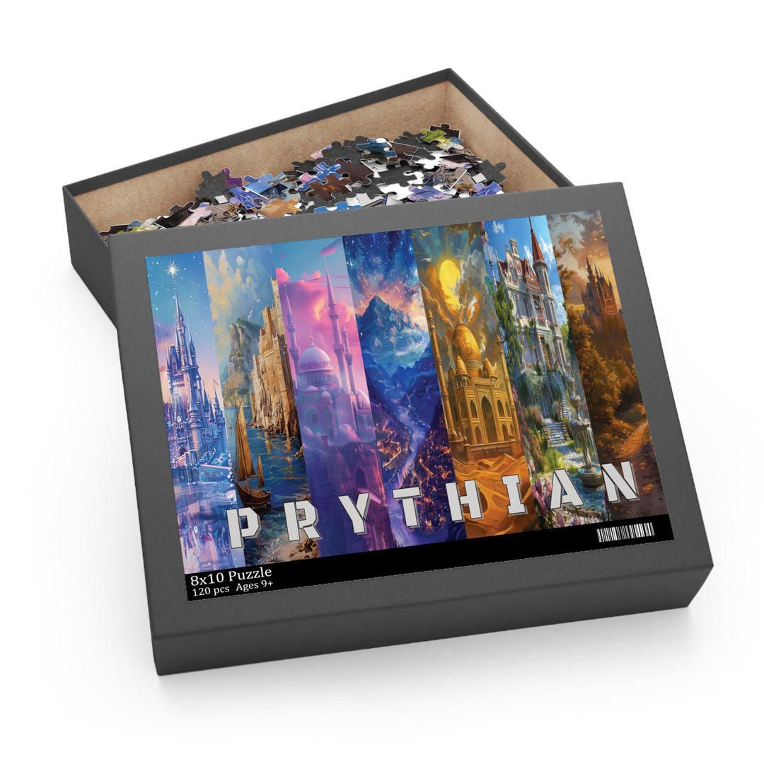 Prythian Map Puzzle: A Court of Thorns and Roses Fantasy Jigsaw - Etsy