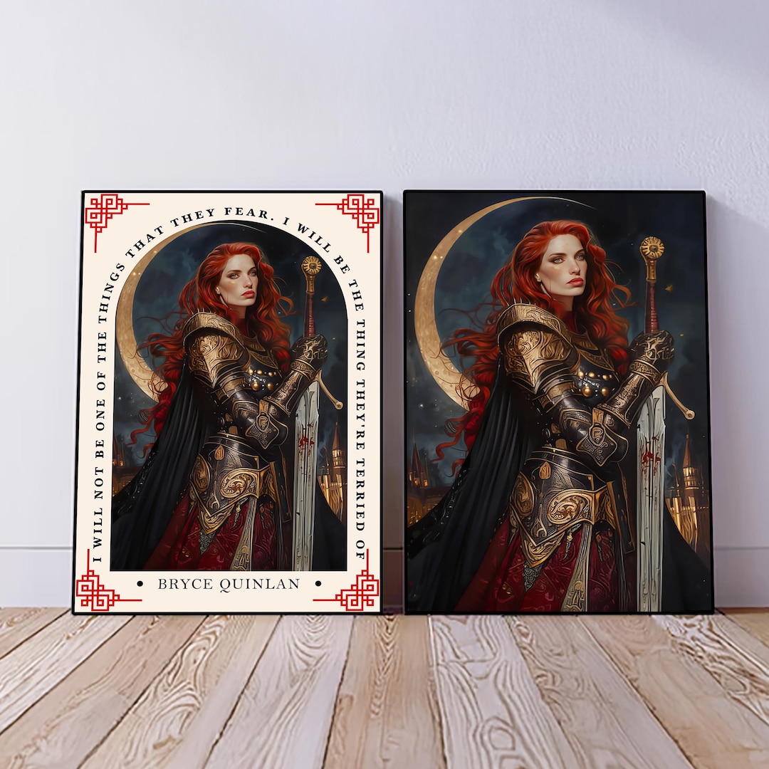 Bryce Quinlan Crescent City Print: Fantasy Book Art (digital Download ...
