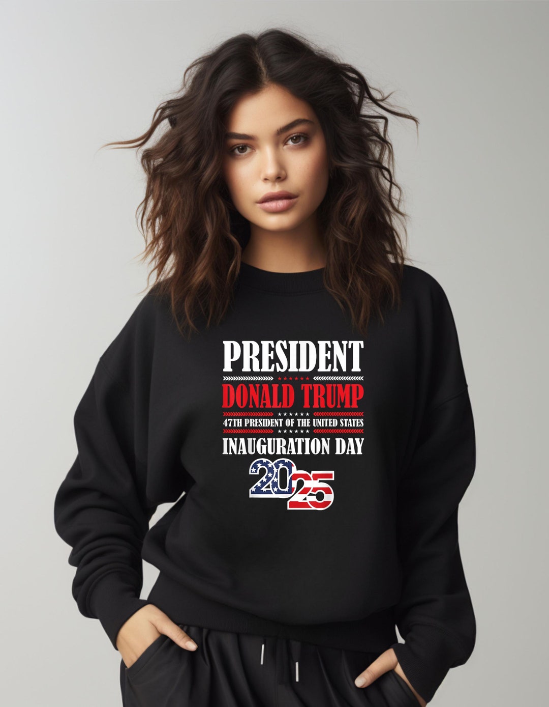 Trump Inauguration Day Sweatshirt, Trump 47 Crewneck Sweatshirt ...