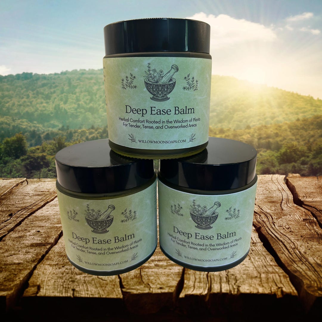 Deep Ease Balm, Herbal Balm for Sore, Tense, Overworked Areas | Plant ...