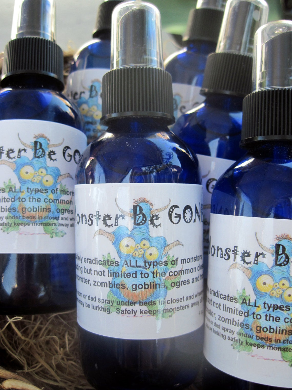 Monster Be Gone Room, Closet and Pillow Spray, Lavender Orange, Calming ...