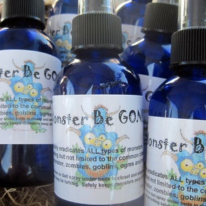 Monster Be Gone Room, Closet and Pillow Spray, Lavender Orange, Calming ...