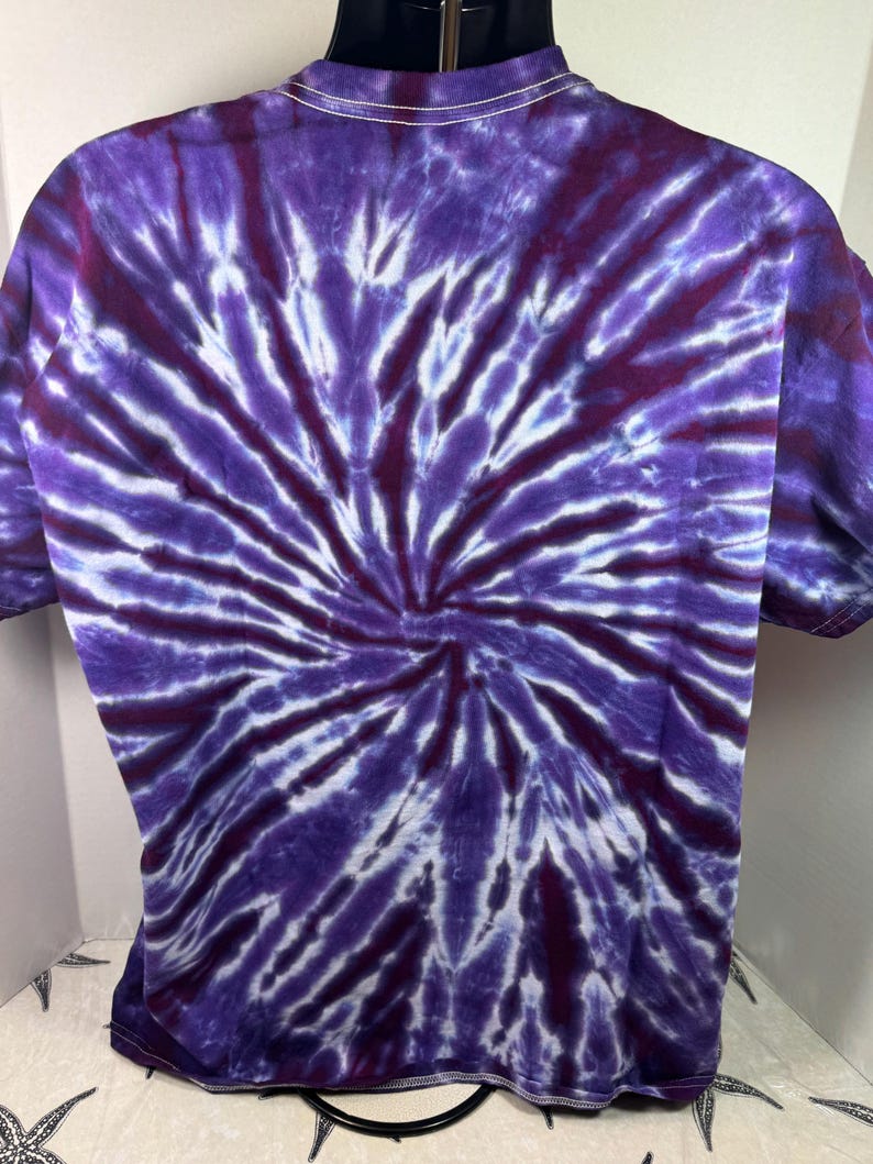 Purple Tie Dye Shirt - Etsy