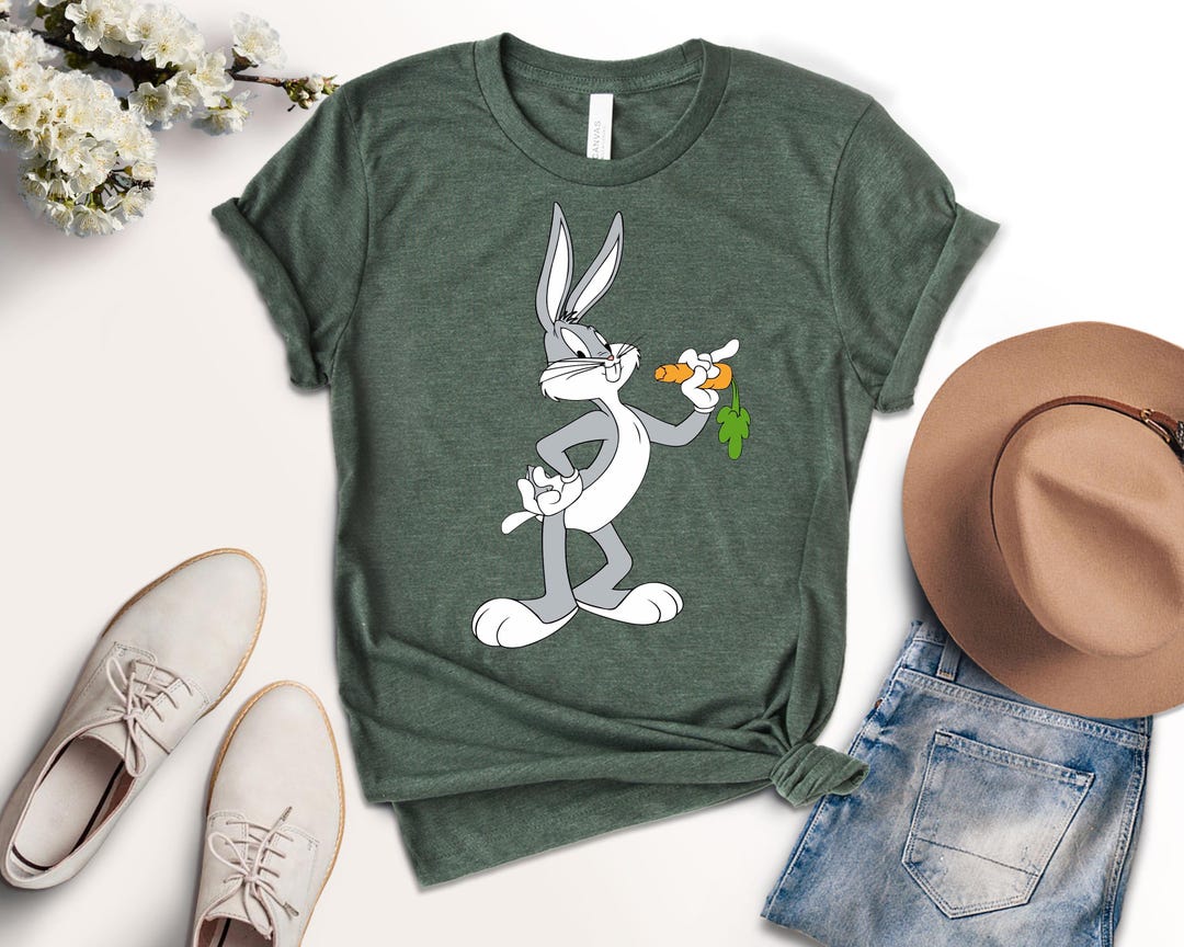 Funny Bugs Bunny Shirt, Old Vintage Cartoon Shirt, Looney Tunes ...
