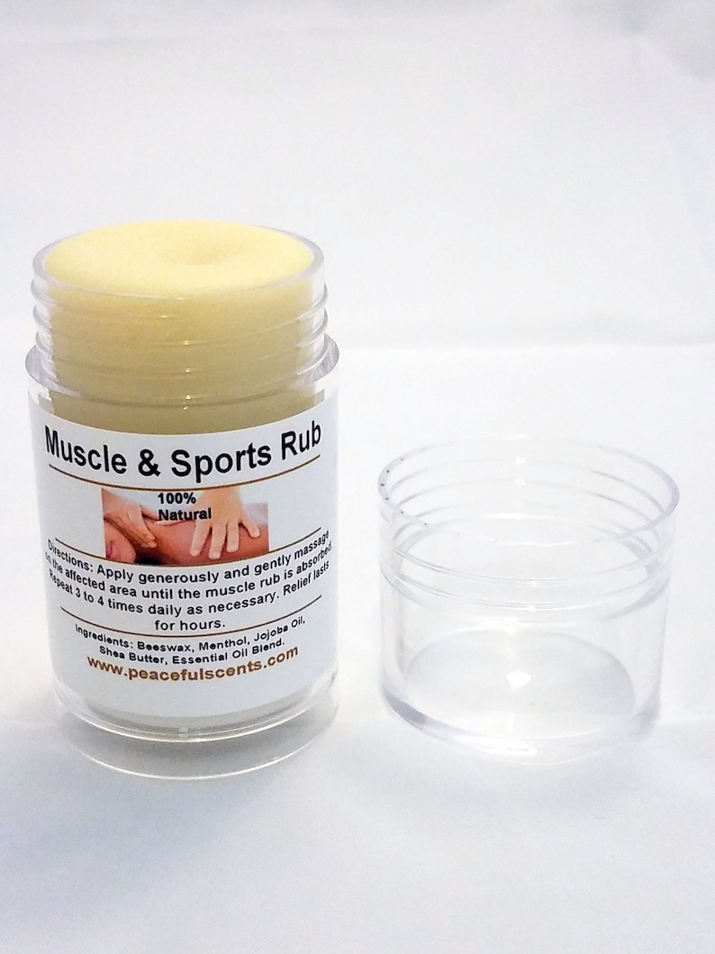 Muscle and Sports Rub | Sore Muscle Balm | All Natural Sore Muscle ...
