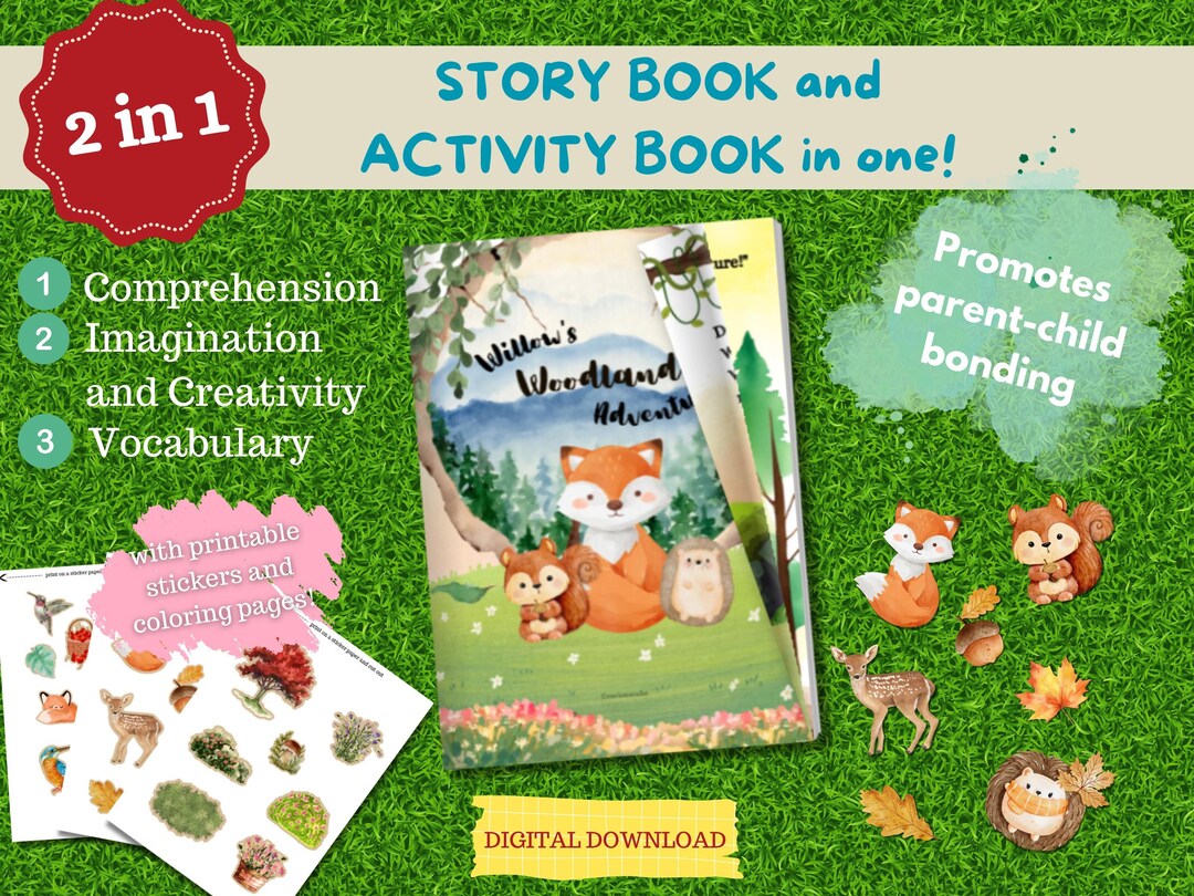 Story Book, Preschool Workbook, Ebook, Homeschool Resources, Busybook ...