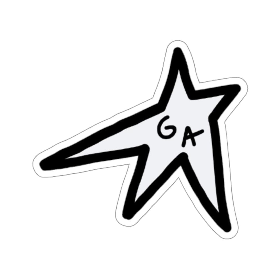 Good Riddance Star Sticker Gracie Abrams Collection, Kiss-cut Stickers ...