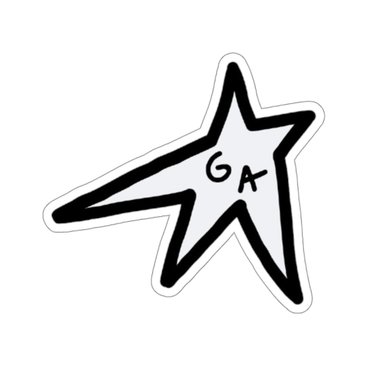 Good Riddance Star Sticker Gracie Abrams Collection, Kiss-cut Stickers ...