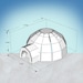 DIY Winter Igloo 3D Low Poly Papercraft Template Christmas Decor - Etsy