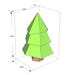 Easy DIY Pine Tree, 3D Low Poly Papercraft Template, Tree Paper Model ...