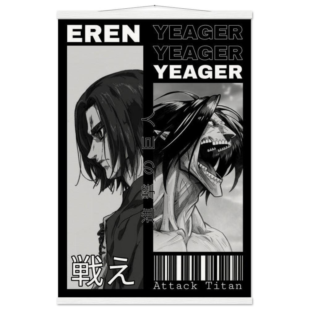Titan's Resolve: Eren Yeager | Museum-quality Matte Paper Poster With ...
