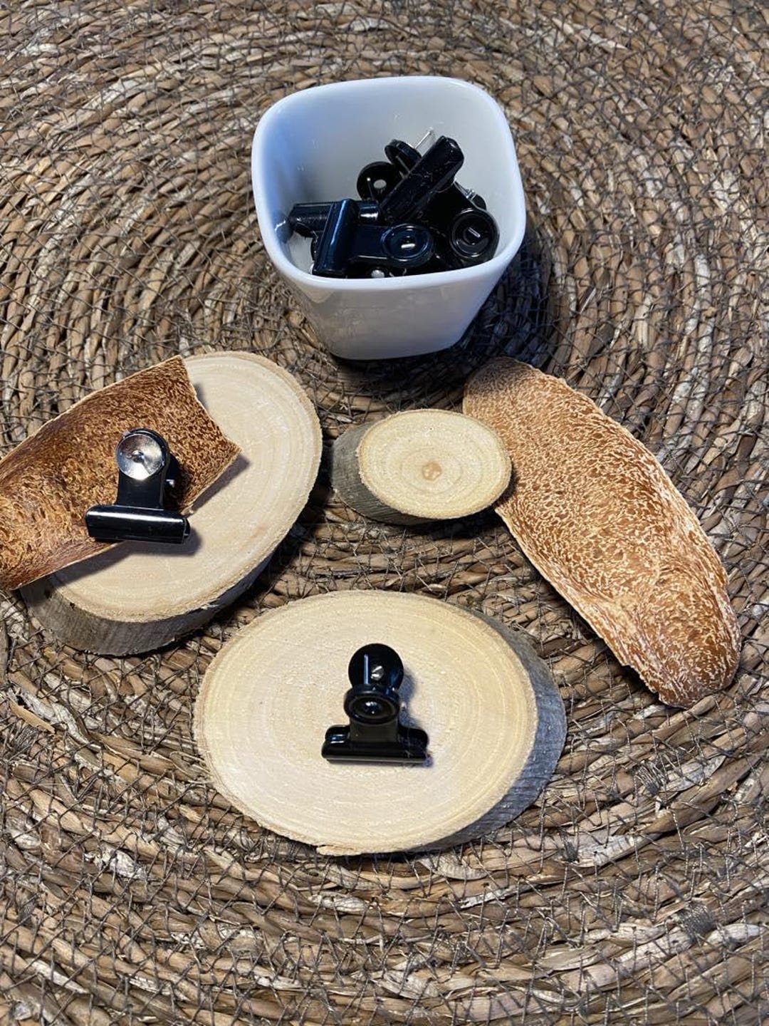 Pack of 5 Office Push Pins, Clip Format - Etsy UK