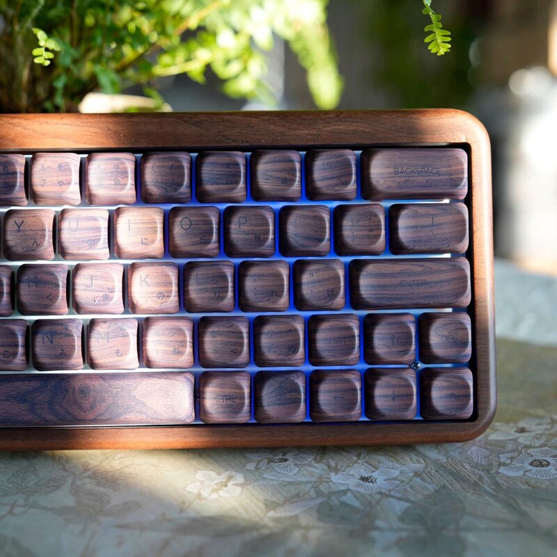 Wooden Keycaps - Etsy