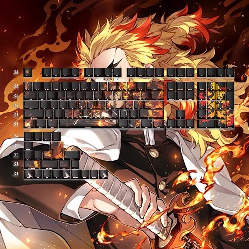 Keycaps Demon Slayer - Etsy