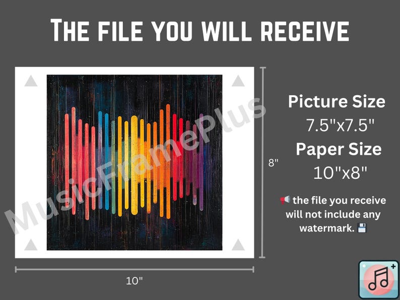 Samsung Music Frame Art | Soundwave Wall Art | Modern Music Decor ...