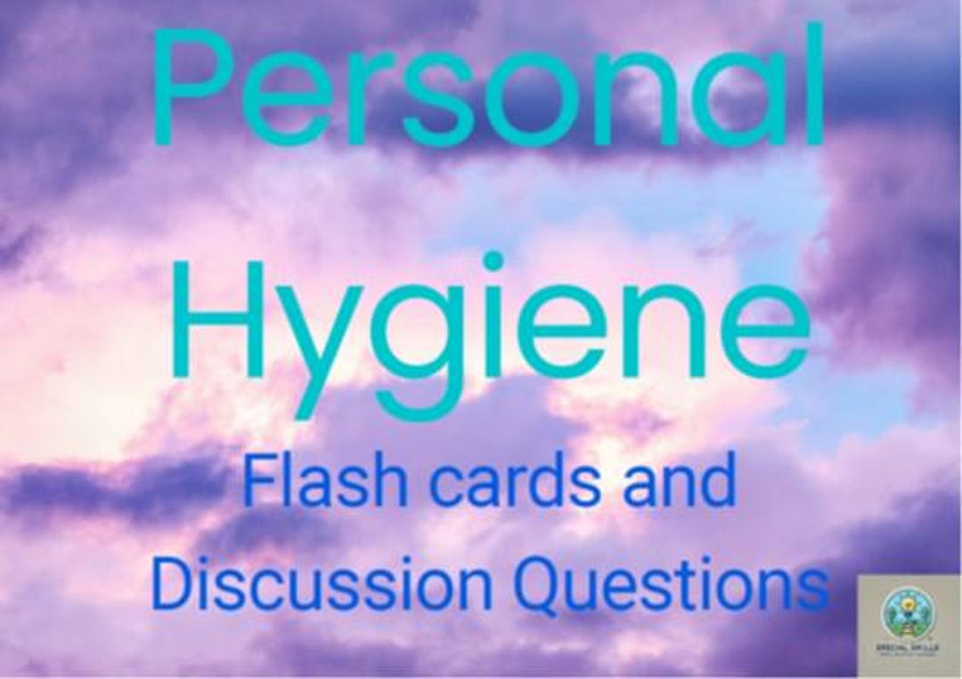 Personal Hygiene Life Skills Flashcards for Special Education Students ...