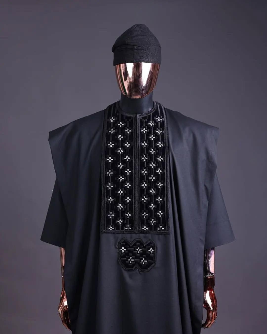 Luxury African Traditional Attire,yoruba Agbada,sleeve Kaftan,african ...