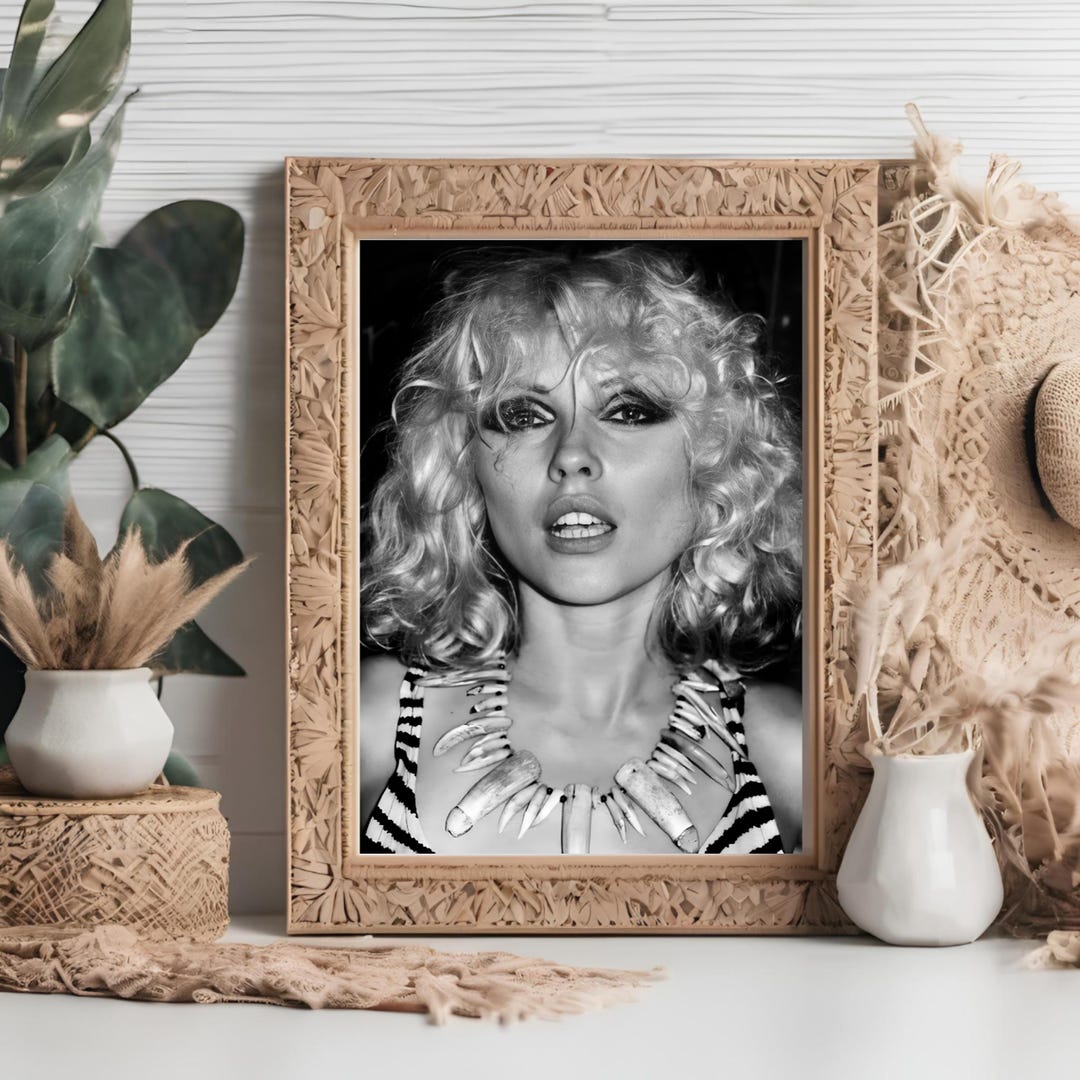 Debbie Harry Vintage Photo Print Rock Legends Wall Art All Time Classic ...