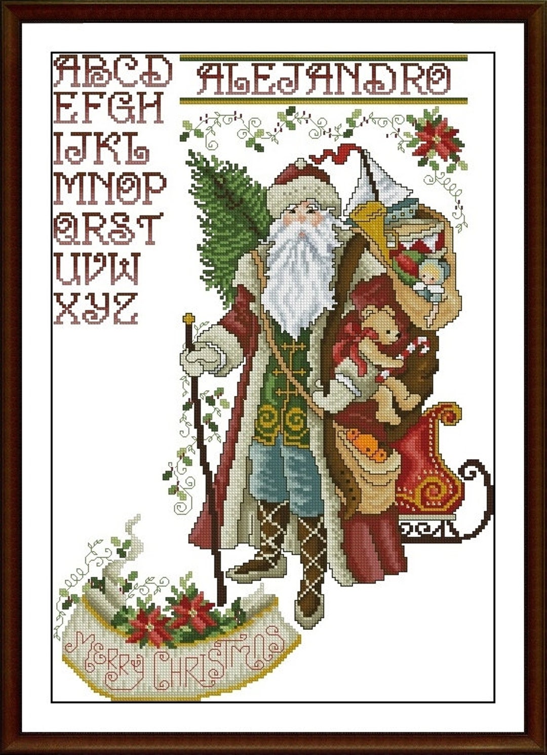 Counted Cross Stitch Pattern PDF SAGA XSD Pattern Keeper Markup ...