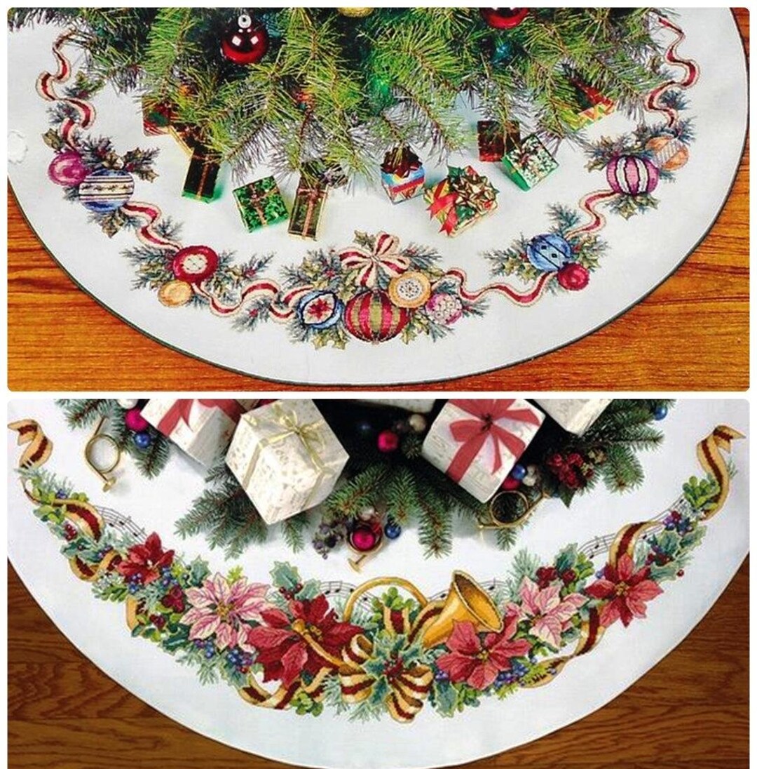 Set 2 Cross Stitch Patterns PDF Pattern Keeper Markup XSD SAGA Tree ...