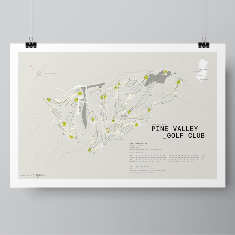 Pine Valley Golf Club - Etsy