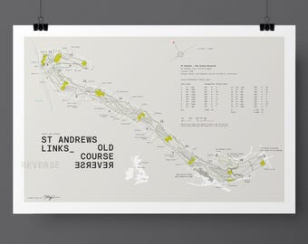 St. Andrews Links - Old Course - Etsy