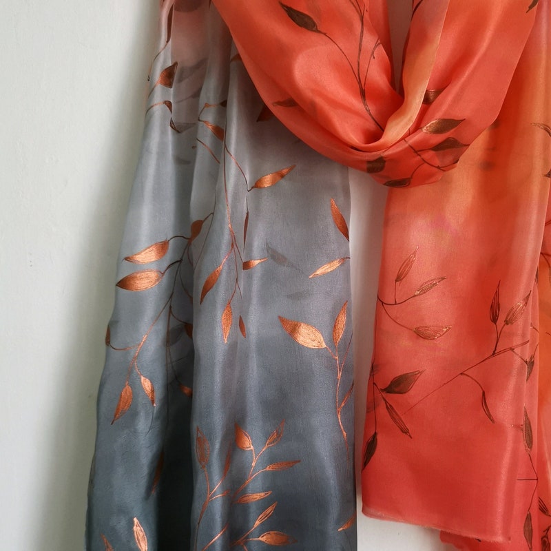 Metallic Scarf - Etsy