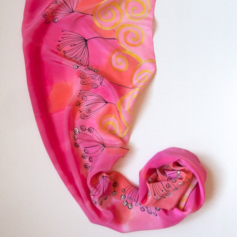 Neon Scarf - Etsy