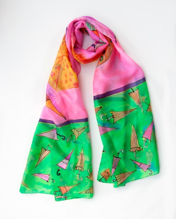 Bright summer scarves store